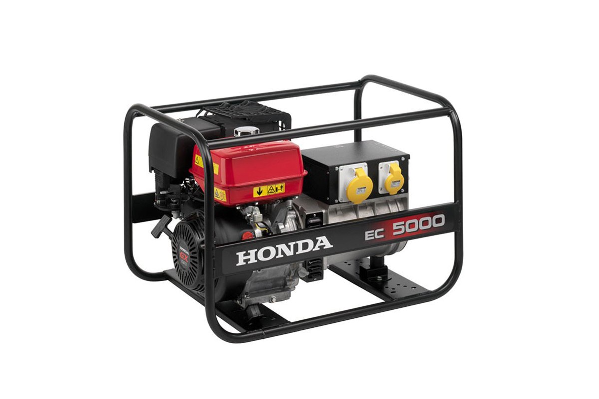 Elektrocentrála Honda EC 5000 do 5 kW, 230 V - Požičovňa Kredus, Bytča ...